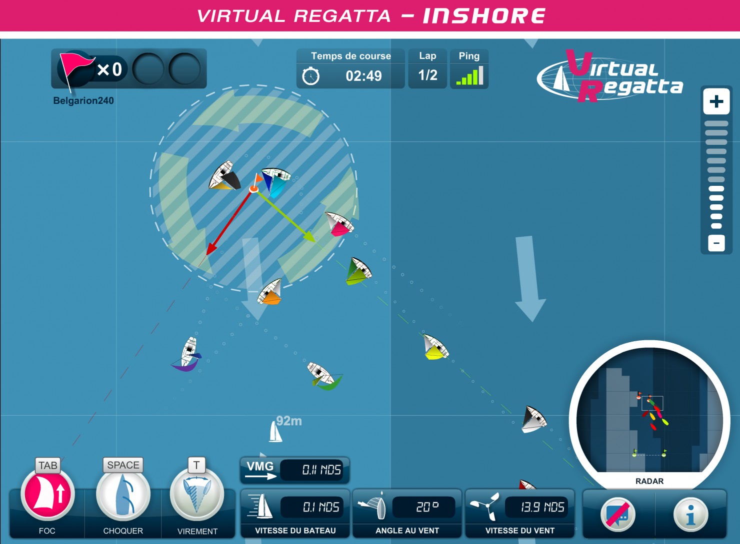 Virtual Regatta - Les RC44 sur Virtual Regatta InshoreAdonnante.com ...